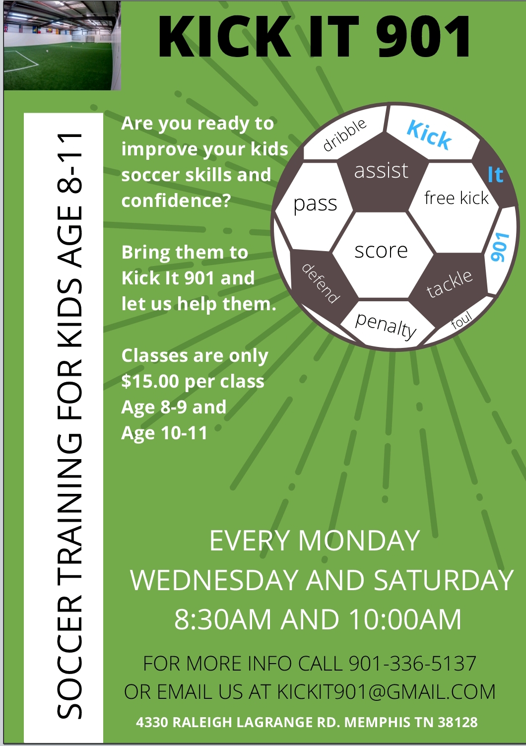 Indoor Soccer Memphis - Kick It 901